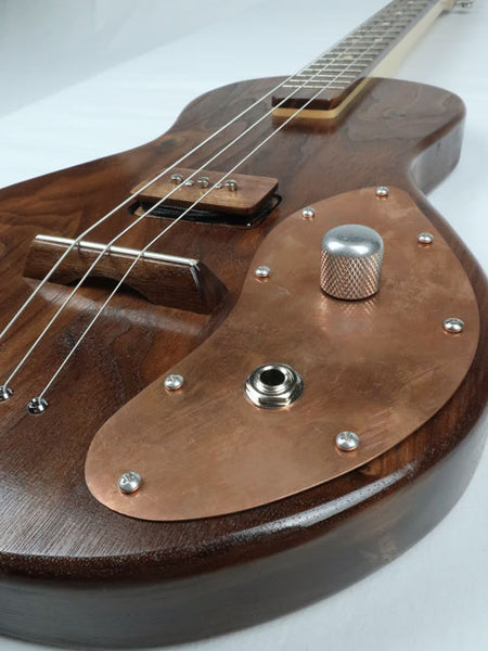 Solid Body 3 String Electric Parlor Guitar SB50 Handmade Mike Snowden ...