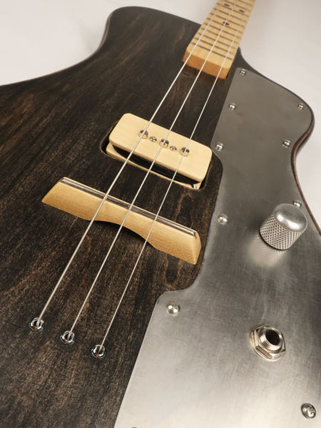 Solid Body 3 String Electric Offset Guitar SB-58 Handmade – Snowden Guitars