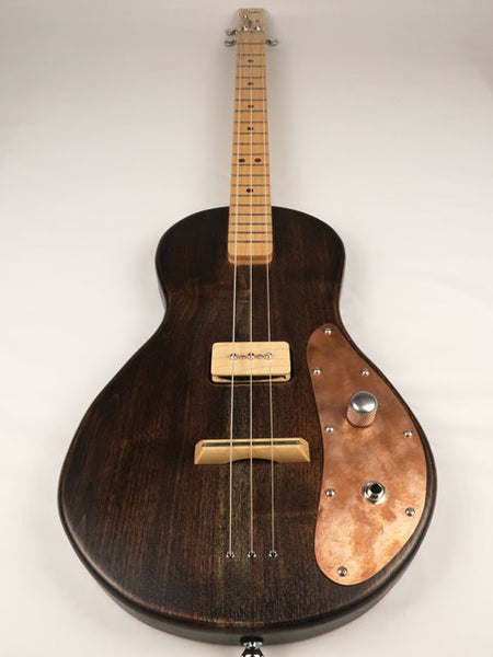 Solid Body 3 String Electric Parlor Guitar SB65 Handmade Mike Snowden ...