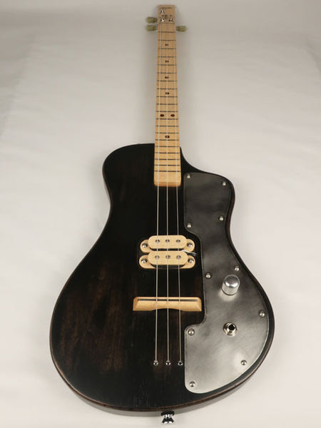 Solid Body 3 String Electric Offset Guitar humbucker SB-60 Handmade ...