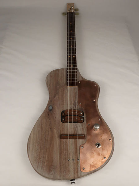 Solid Body 3 String Electric Offset Guitar humbucker SB-63 Handmade ...